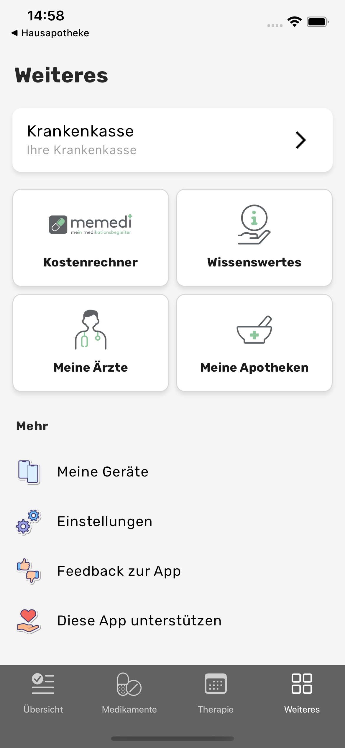 memedi - Mein Medikationsbegleiter